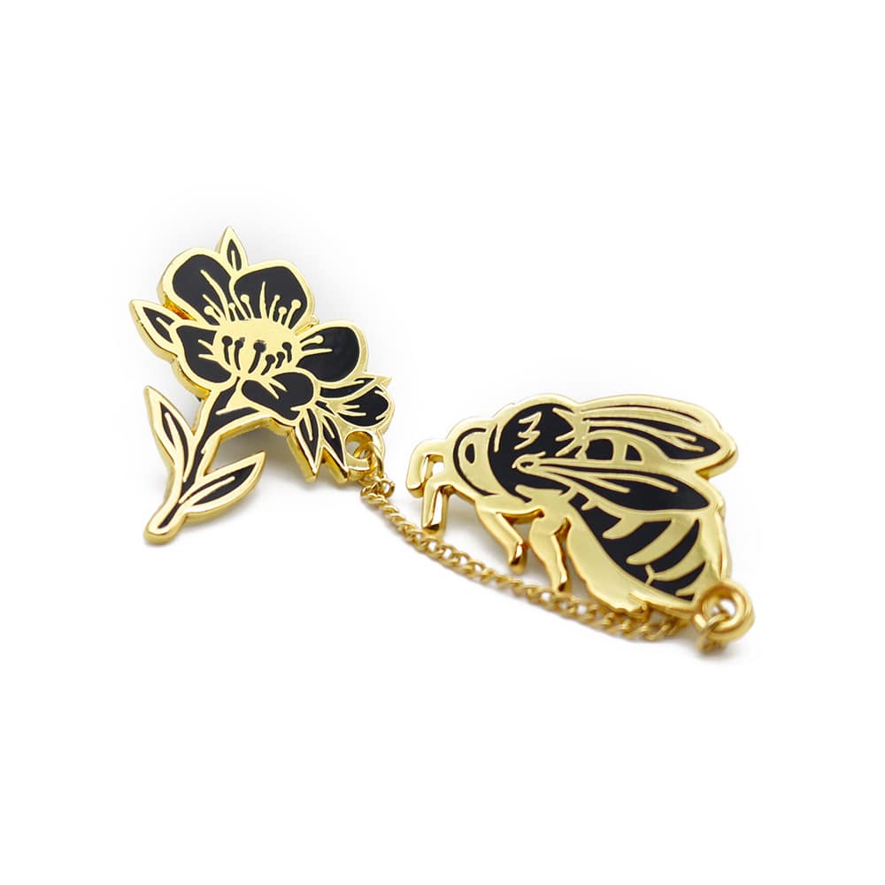 Double Lapel Pins - Bespoke Logos Wholesale Shop